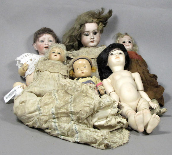 Bonhams Early Doll Ensemble
