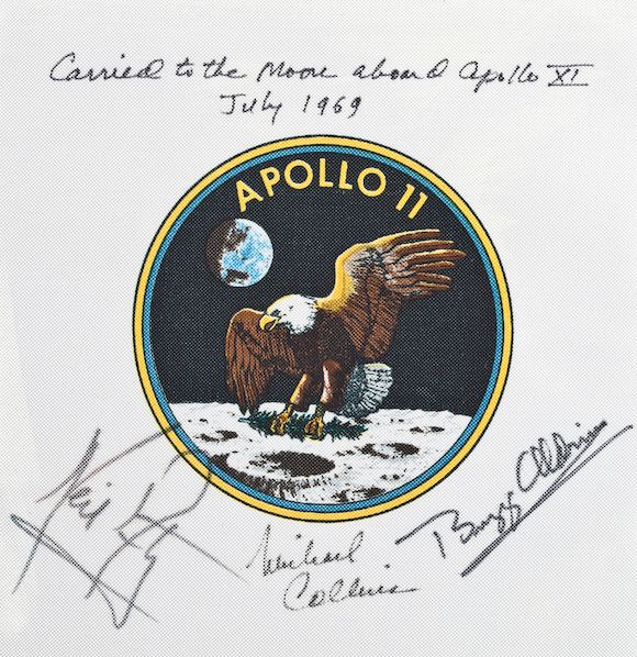 Bonhams : FLOWN APOLLO 11 BETACM PILOT'S OWN. Flown Apollo 11 crew ...