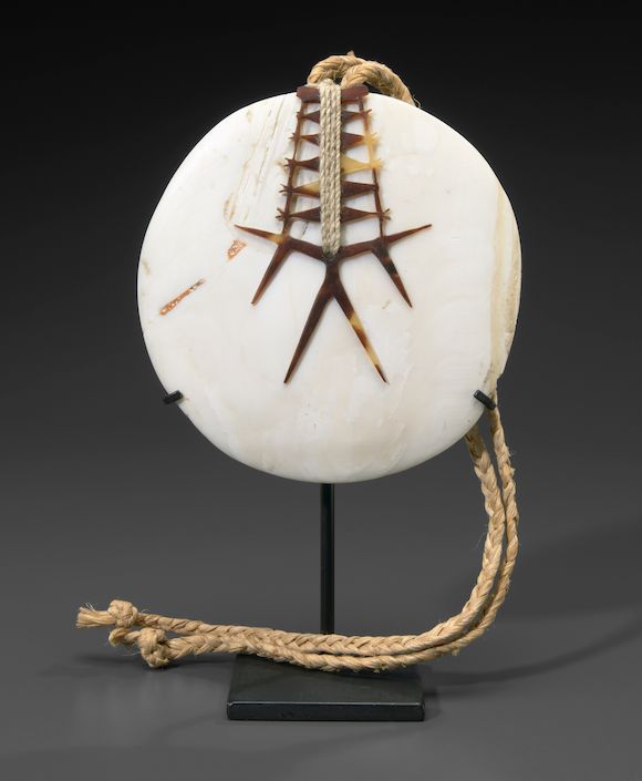 Bonhams : Breast Pendant, kap kap, Solomon Islands