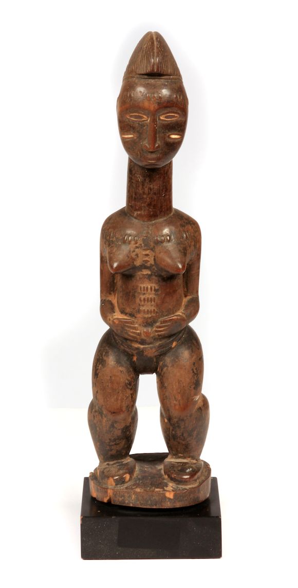 Bonhams : Baule Female Figure, Ivory Coast