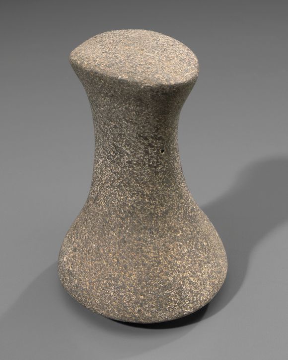 Bonhams : Rare Stone Pounder, penu, Gambier Archipelago, Island of Rapa