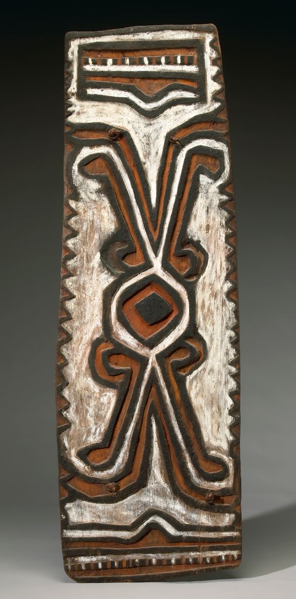 Bonhams : Rare Telefomin Shield, Papua New Guinea