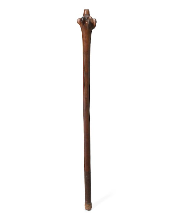 Bonhams : "Root Stalk" Club, vunikau, Fiji Islands