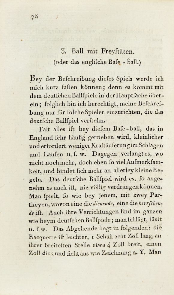 Bonhams : GUTSMUTHS, JOHANN CHRISTOPH FRIEDRICH. 1759-1839. Spiele zur ...