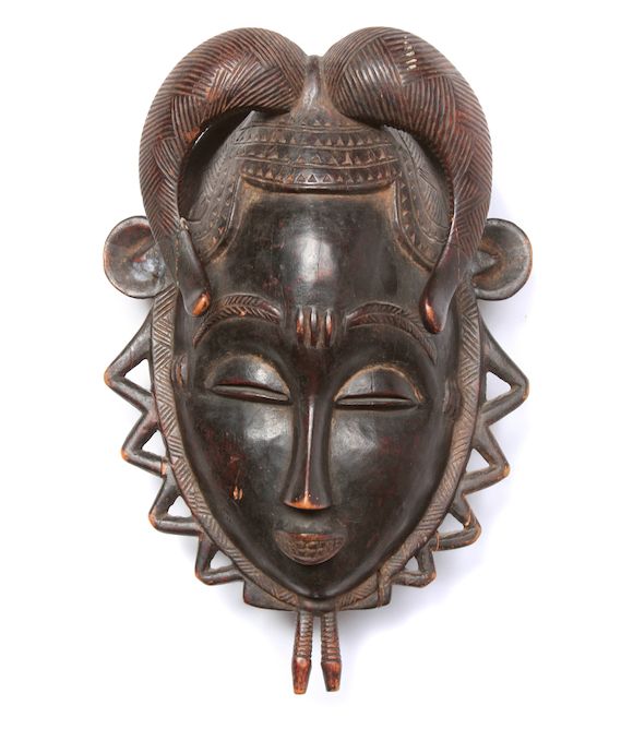 Bonhams : Yaure Mask, Ivory Coast