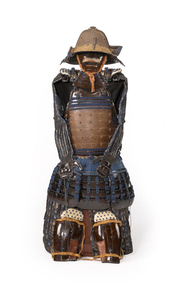 Bonhams : A partial set of tosei gusoku armour Late Edo period