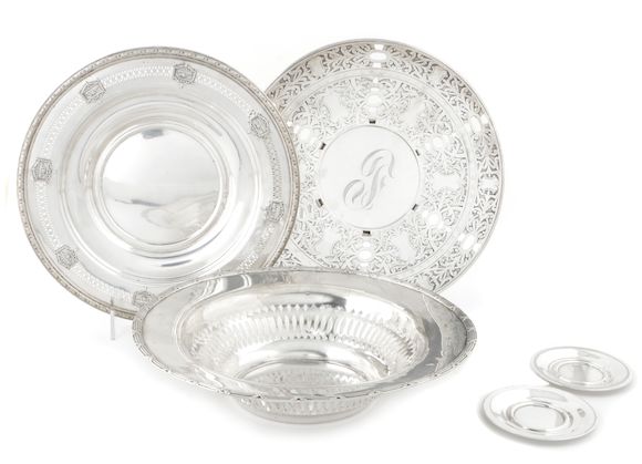 Bonhams : A group of American sterling silver hollowware 20th century