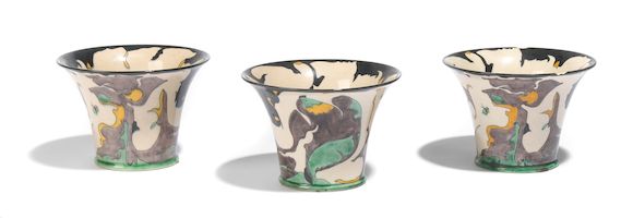 Bonhams : A group of three Theodoor Colenbrander for RAM glazed ...