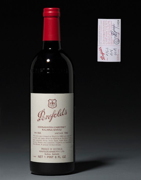 Bonhams : Penfolds Red 1962 (1)