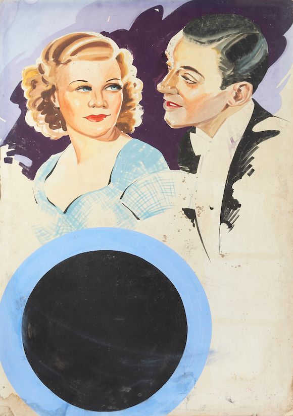 Bonhams : A promotional painting for Top Hat
