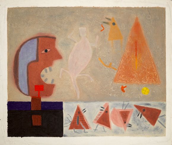 Bonhams : Teódulo Rómulo (Mexican, born 1943); El Lepero;