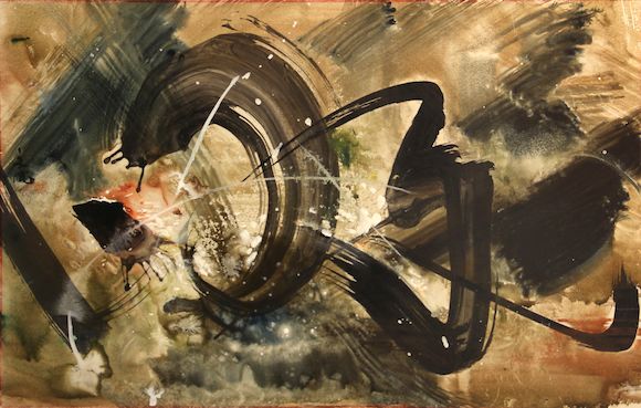 Bonhams : Tyrus Yu Wong (Chinese/American, born 1910) Caligraphic ...