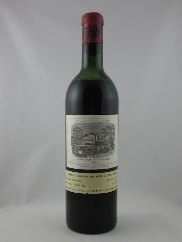 Bonhams : Chateau Lafite Rothschild 1961 (1)