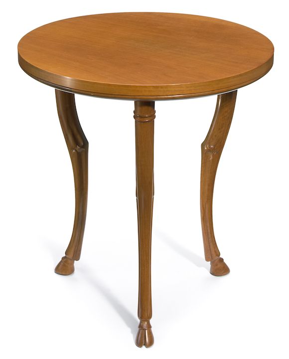 Bonhams : A T.H. Robsjohn-Gibbings for Saridis of Athens walnut Trapeza ...