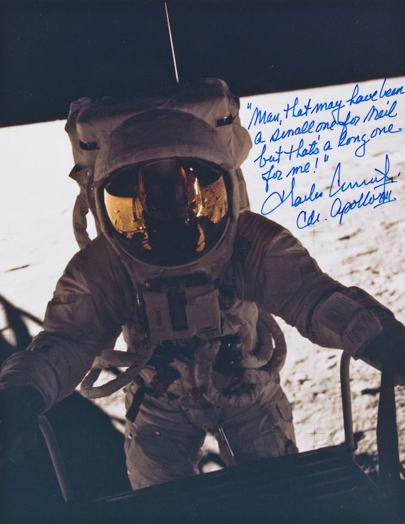 Bonhams : PETE CONRAD'S ONE LONG STEP. Color photograph, 10 x 8 inches ...