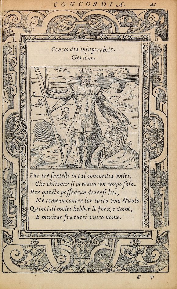 Bonhams : ALCIATO, ANDREA. 1492-1550. Diverse Impresse Accommodate ...