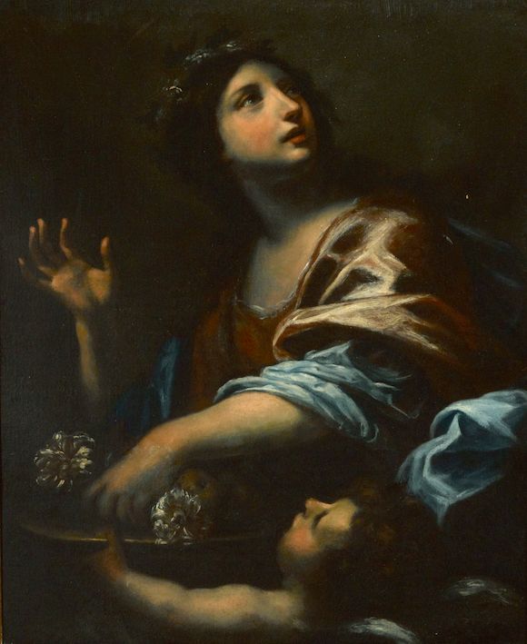 Bonhams : Simone Pignoni (Florence 1611-1698) Saint Dorothy 35 x 29in ...