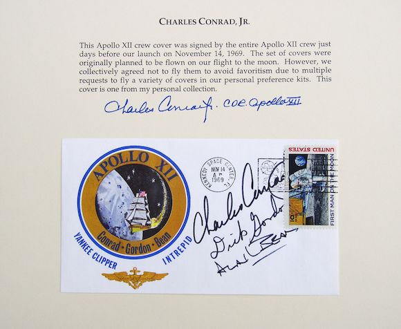 Bonhams : CONRAD'S POSTAL COVERMEANT TO BE FLOWN. Envelope measuring ...