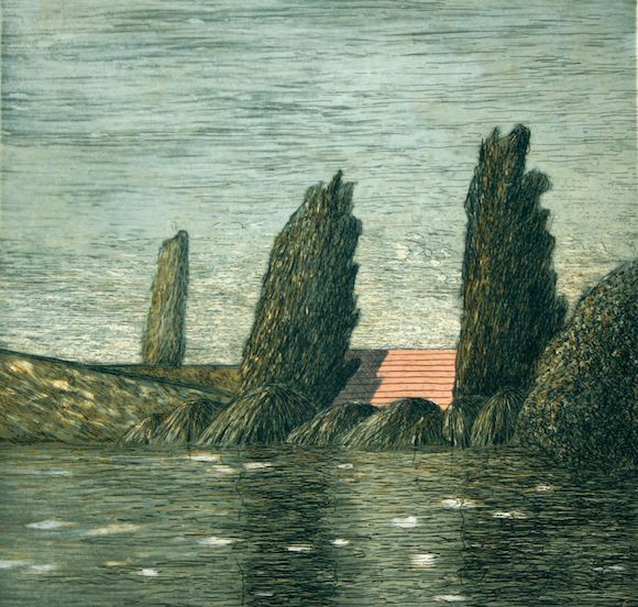 Bonhams : Gordon Cook (American, 1927-1985); Untitled (Landscape ...
