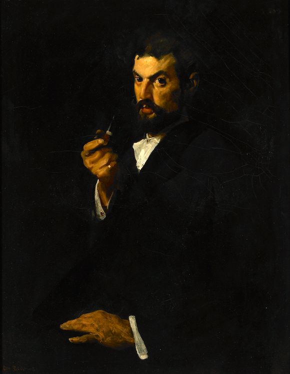 Bonhams : George Bellows (American, 1882-1925), Portrait of Prosper ...