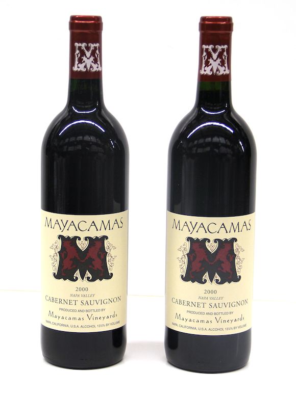 Bonhams : Mayacamas Cabernet Sauvignon 2000 (12)