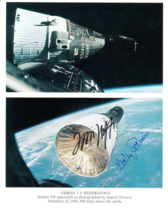 Bonhams : IMAGES OF THE FIRST SPACE RENDEZVOUS.