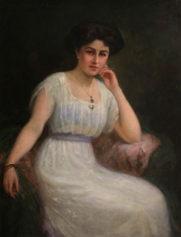 Bonhams : Charles Goldsborough Anderson (British, 1865-1936) A portrait ...