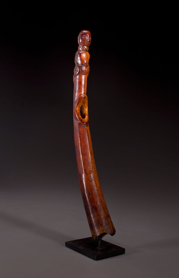 Bonhams : Fine Kongo Ivory Trumpet, Democratic Republic of Congo