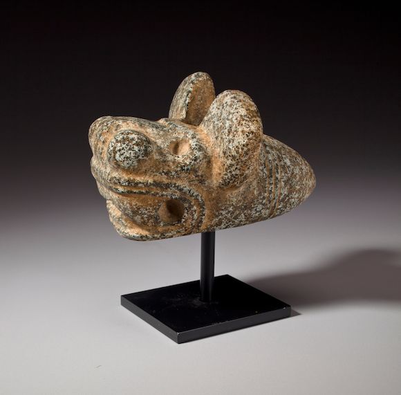 Bonhams : Costa Rican Stone Ceremonial Mace Head, Guanacaste-Nicoya ...