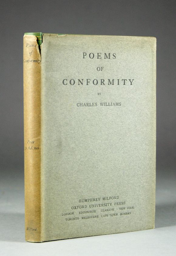 Bonhams : WILLIAMS, CHARLES. Poems of Conformity. London: Humphrey ...