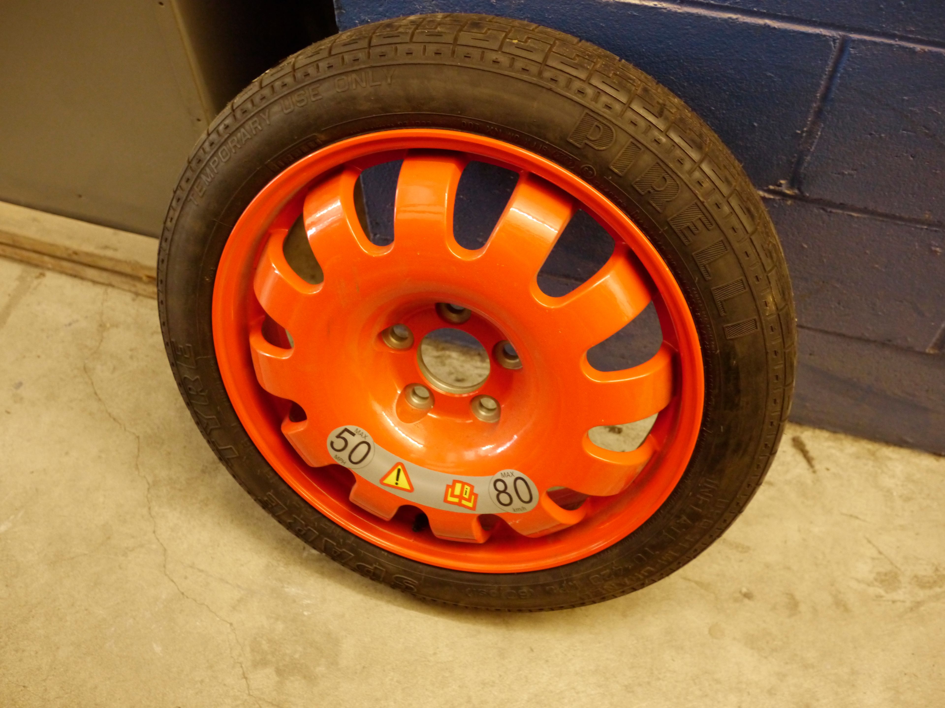 Bonhams Cars : A new/old stock DB7 spare wheel,