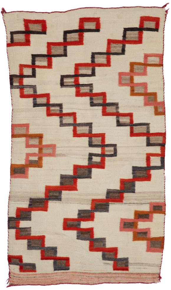 Bonhams : A Navajo transitional blanket