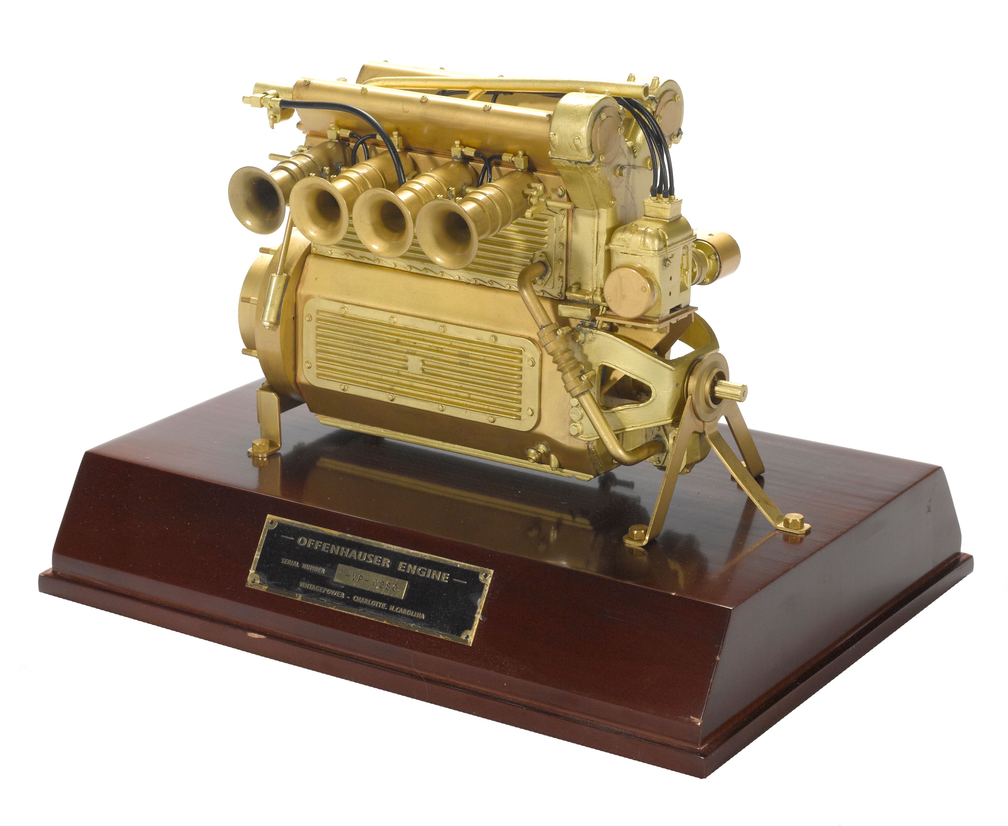 Bonhams Cars : A scale model of an Offenhauser Engine,