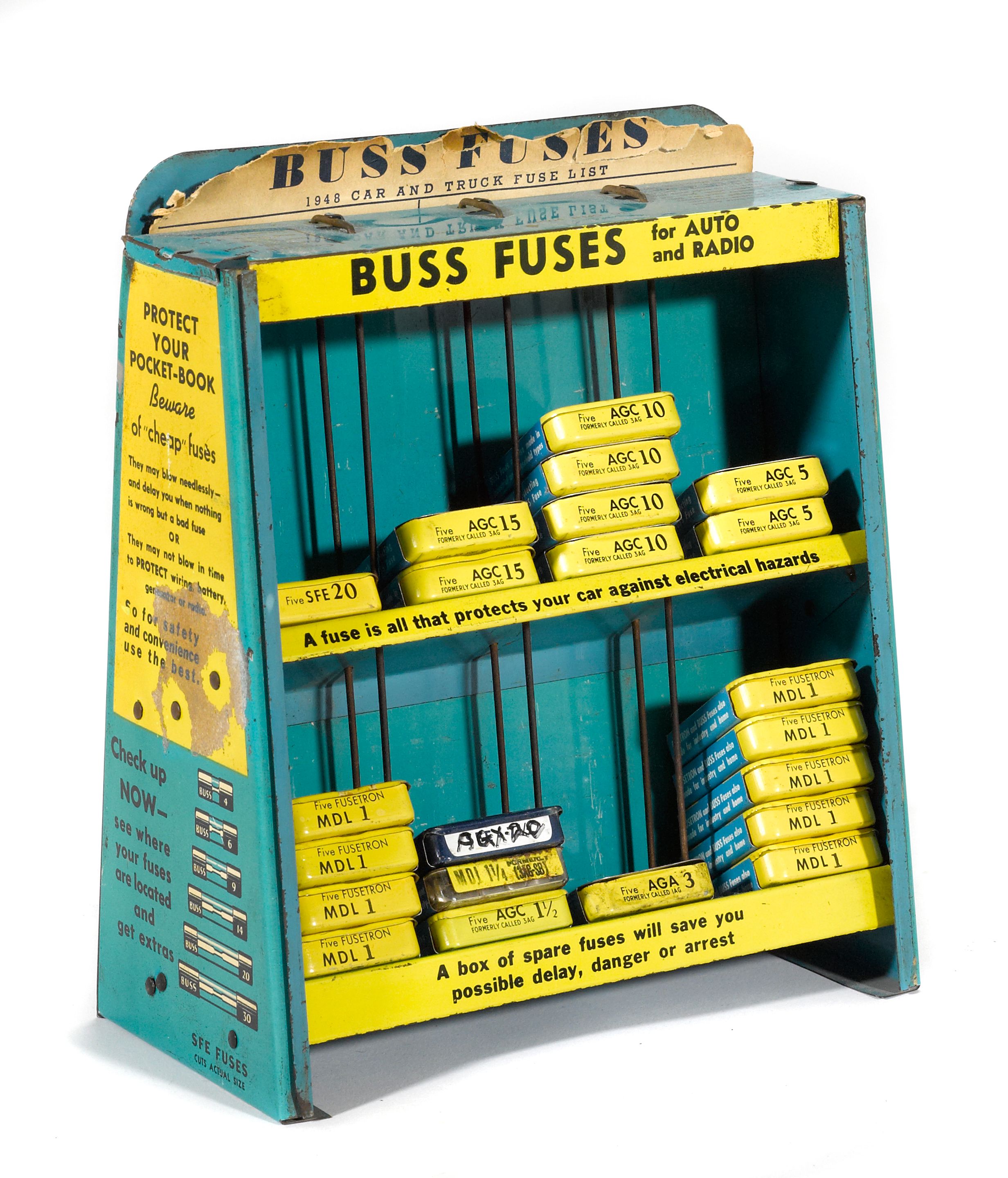 Bonhams Cars : A Buss fuse display, c.48,