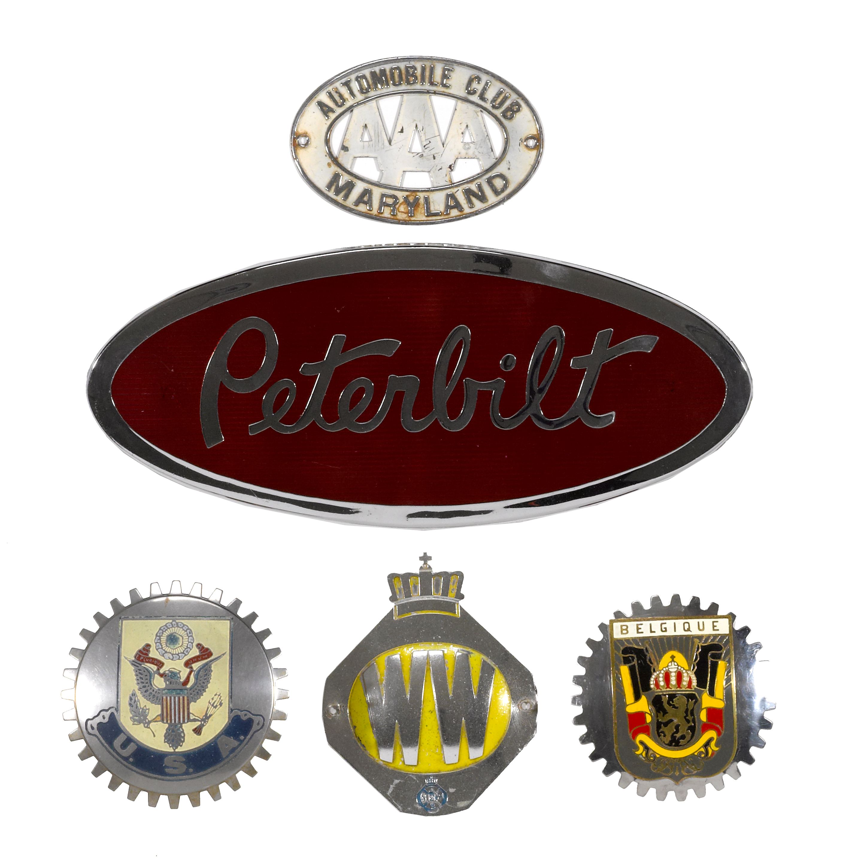 Bonhams Cars : A collection of auto badges,