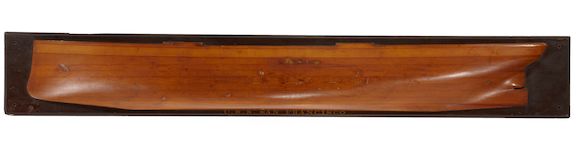 Bonhams : A builders' half model of the U.S.S. San Francisco circa 1888 ...
