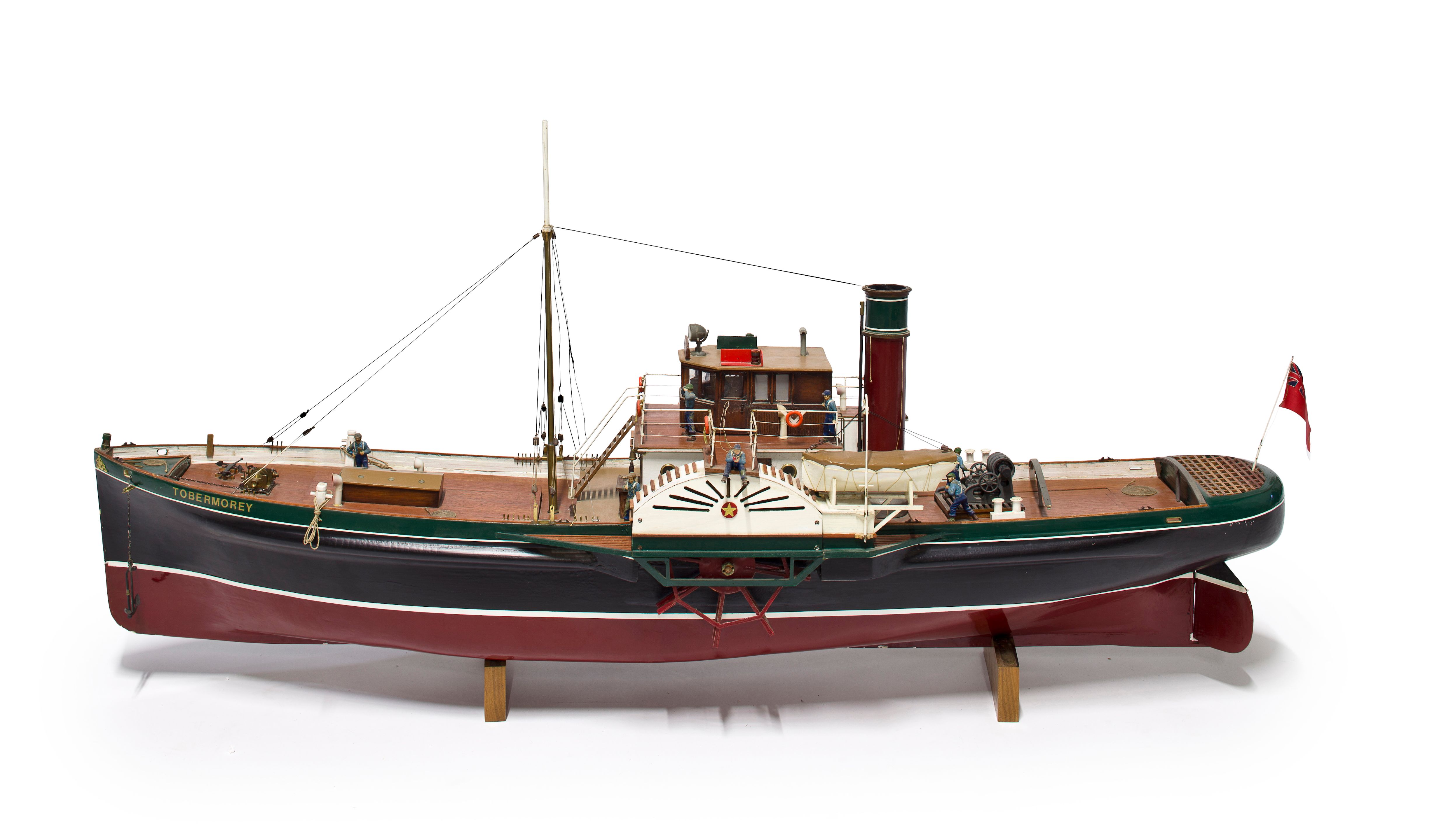 Bonhams : A working model of the paddle tugboat Tobermory 20th century ...