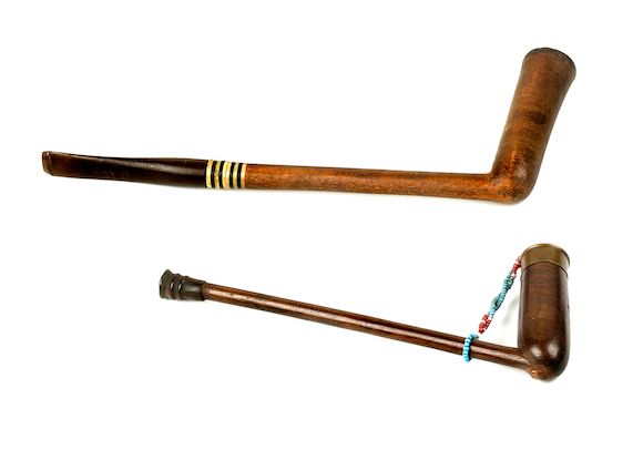 Bonhams : Two Southern Nguni Pipes, South Africa