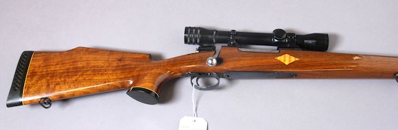 Bonhams : A custom .308 Norma Apex Mauser action sporting rifle
