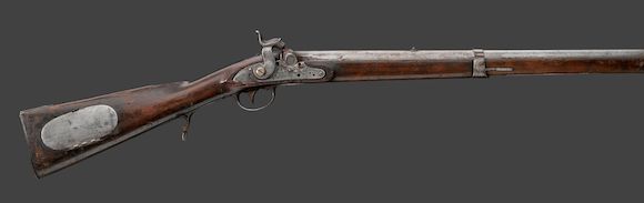 Bonhams : A U.S. Model 1817 percussion conversion 'common' rifle by ...