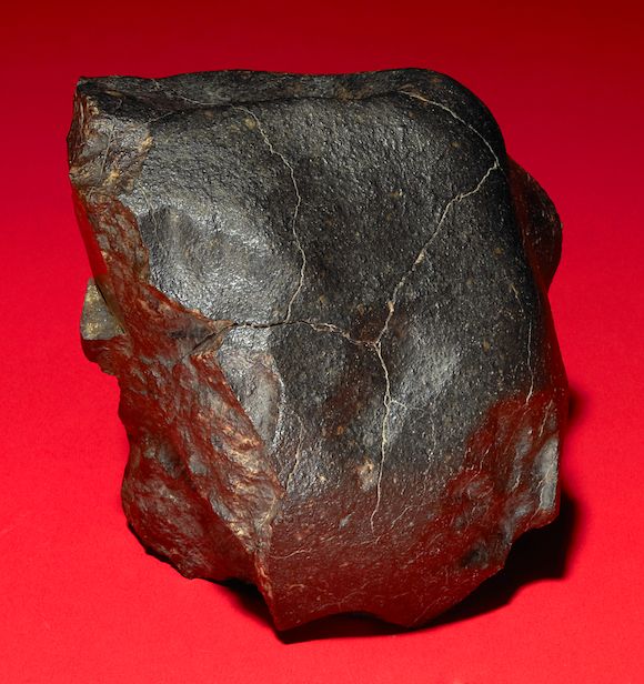 Bonhams : Large Stony Meteorite with Fusion Crust