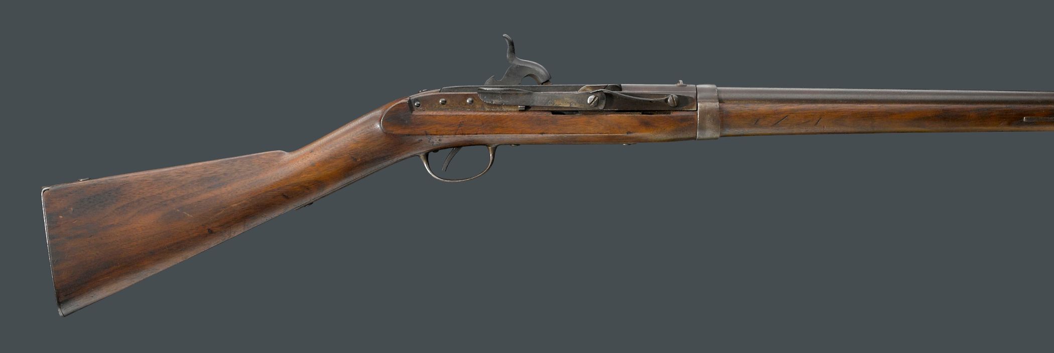 Bonhams : A U.S. Model 1843 Hall-North side-lever breechloading ...