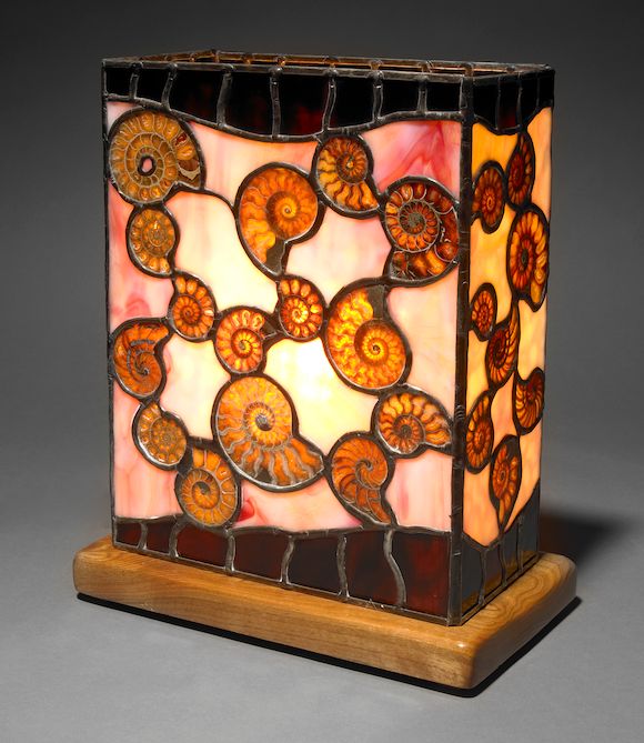 Bonhams : Ammonite Light Sculpture