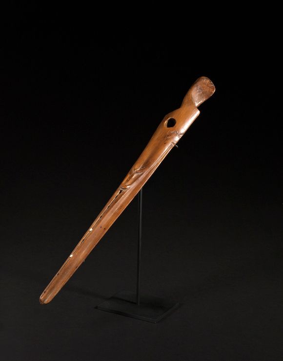 Bonhams : A fine and rare Koniag Eskimo atlatl