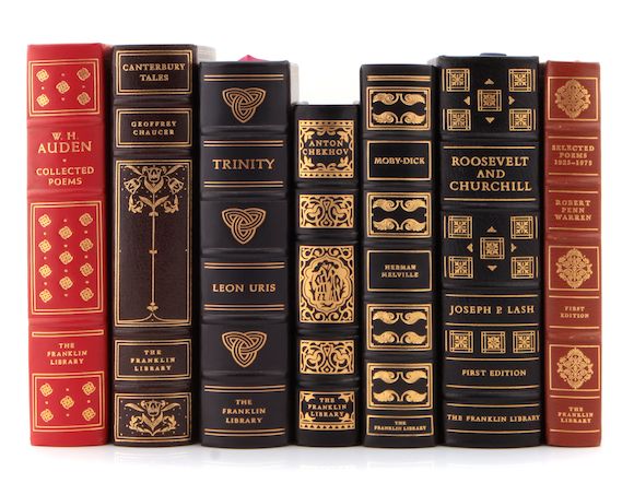 Bonhams : A COLLECTION OF 34 FRANKLIN LIBRARY LEATHER BOUND BOOKS.