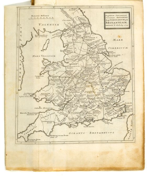 Bonhams : MOLL, HERMAN. 1654?-1732. A set of 50 New and Correct Maps of ...