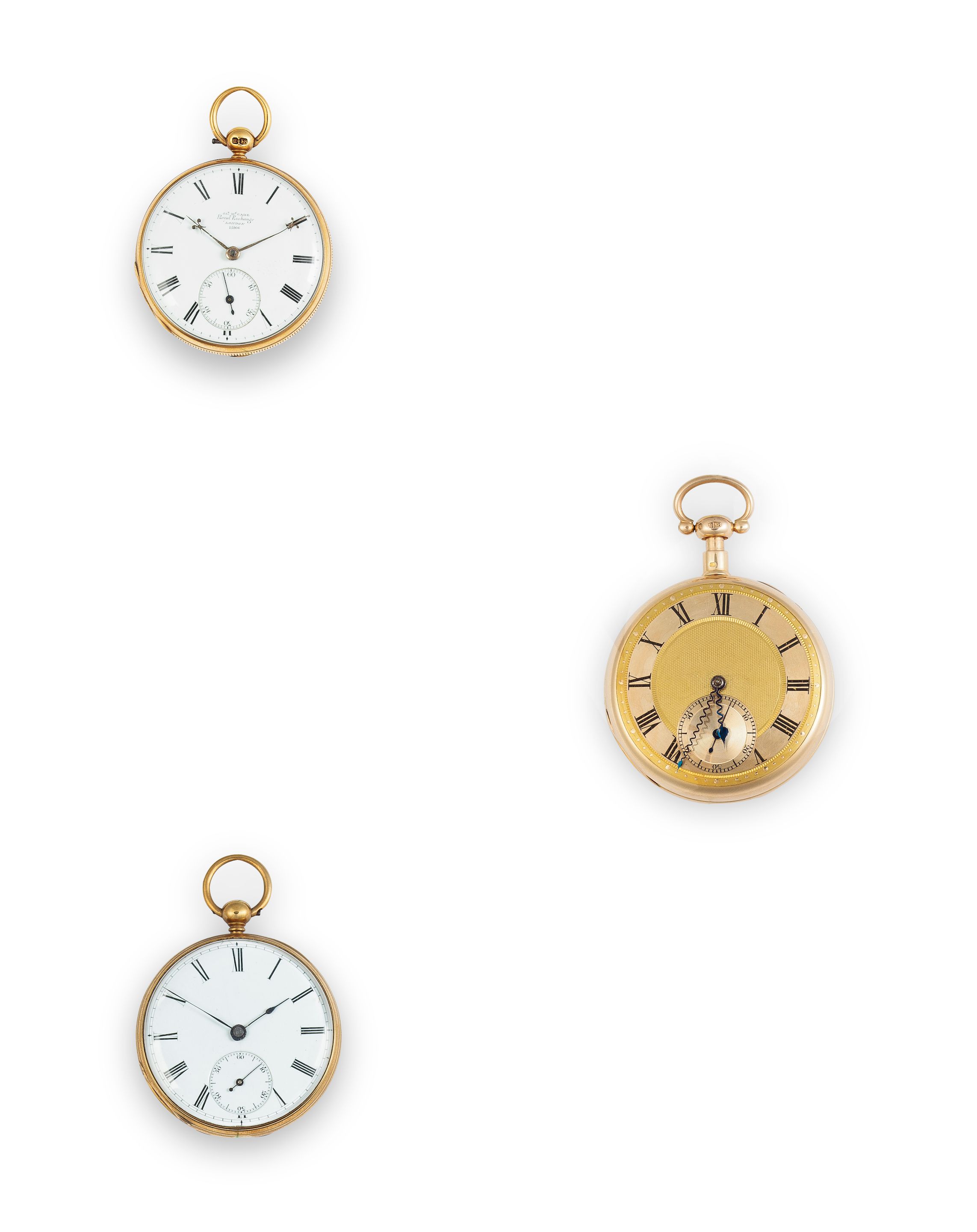 Bonhams : Barwise, St. Martins Lane, London. An 18K gold open face ...
