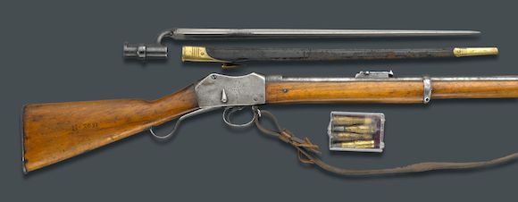 Bonhams : A Zulu War period British Martini-Henry MKII breechloading ...