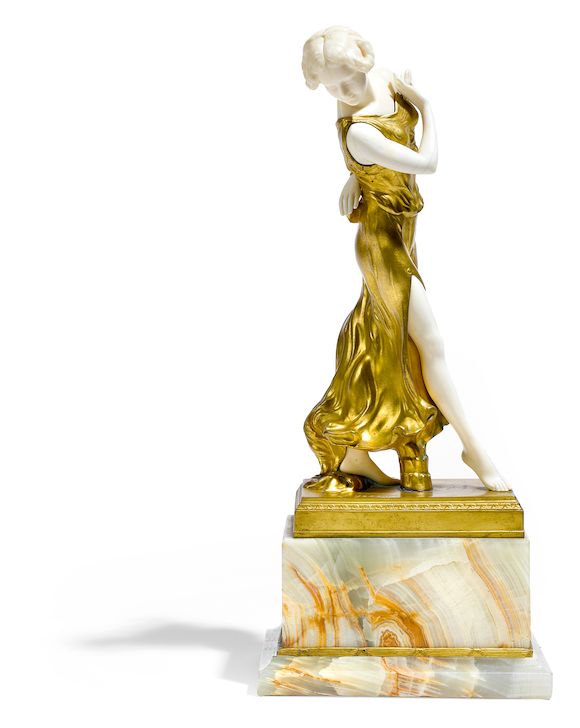 Bonhams : Alexandor (Sandor) Jaray (Hungarian, 1870-1916) Dancer with ...