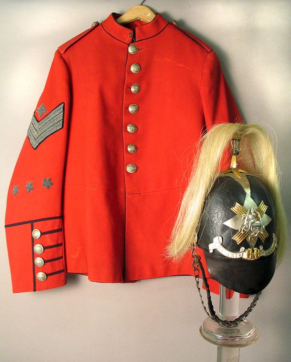 Bonhams : A uniform ensemble for a Sergeant Instructor of the Fifeshire ...